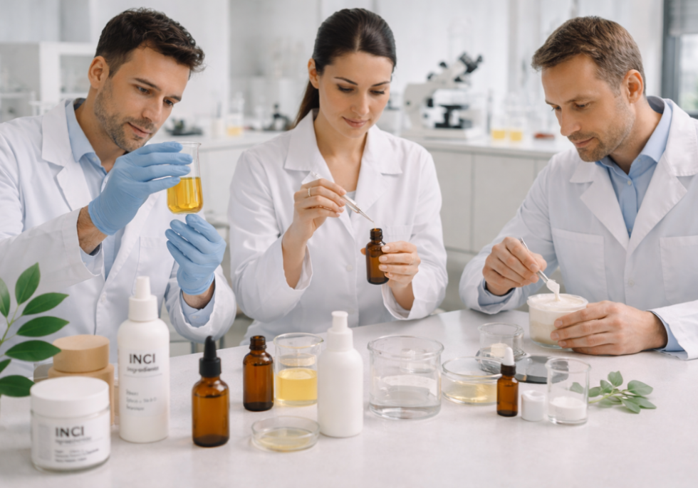 Control de calidad en productos cosméticos seguros